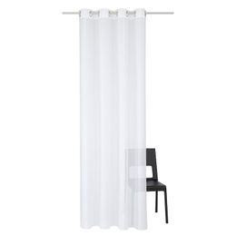 WIRTH Vorhang &raquo;Betsy&laquo; &Ouml;sen 1 Stk. tlg. Store wei&szlig; Polyester 175cm, &Ouml;sen, 140cm