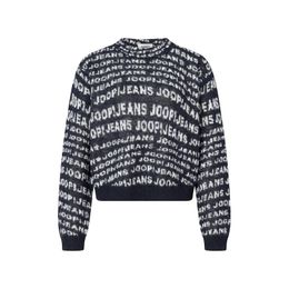JOOP! Damen JOOP! Strickpullover &raquo;Kalissa&laquo; Mit Rundhalsausschnitt blau XL
