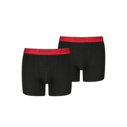 Puma Herren Puma Boxershorts &raquo;Puma BOYS EVERYDAY BASIC BOXERS&laquo; Komfortabler Logobund, ohne Eingriff schwarz 146/152