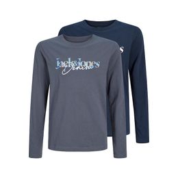 Jack & Jones Jack & Jones Junior Kinder Langarmshirt &raquo;JJTOM TEE LS CREW NECK 2PK MP JNR&laquo; Packung, 2 Baumwolle, regular fit 164