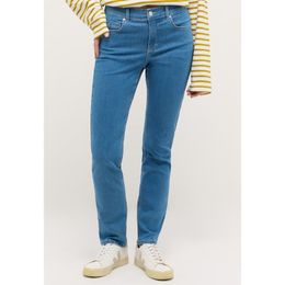 Angels Damen Angels Straight-Jeans &raquo;CICI&laquo; in Slim Fit-Passform blau 34, L&auml;nge 30