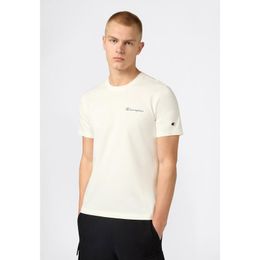 Champion Herren T-Shirt &raquo;Icons Tee&laquo; Kurzarm, aus Baumwolle, sportliche Passform, auch in gro&szlig;en Gr&ouml;&szlig;en wei&szlig; XL