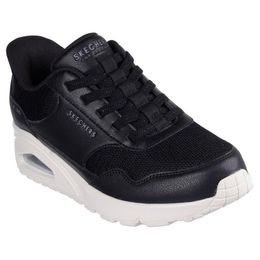 Skechers Damen Slip-On Sneaker &raquo;UNO-SIMPLIFIED SLIP-IN&laquo; , Keilsneaker, Slipper mit integrierter Slip-Ins Technologie schwarz 41