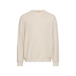 Camel Active Herren Camel Active Sweatshirt, unifarben aus reiner Baumwoller beige 3XL