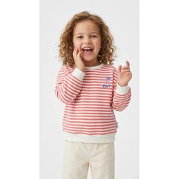 Marc O'Polo Marc O'polo Damen Marc O'Polo Sweatshirt, Reine Baumwolle, f&uuml;r kleine M&auml;dchen, kontrastfarbene Details 104/110