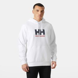 Helly Hansen Herren Kapuzensweatshirt &raquo;HH LOGO HOODIE 3.0&laquo;, mit K&auml;ngurutasche, sportliche Passform wei&szlig; L