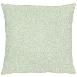 Apelt Dekokissen &raquo;7907 Uni Paisley&laquo; ohne F&uuml;llung blau Obermaterial: 65% Polyester, 35% Viskose B/L: 40cm x 40cm, 1 Stk.