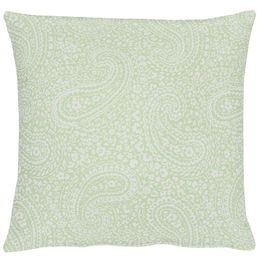 Apelt Dekokissen &raquo;7907 Uni Paisley&laquo; ohne F&uuml;llung blau Obermaterial: 65% Polyester, 35% Viskose B/L: 40cm x 40cm, 1 Stk.