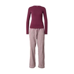 Hunkem&ouml;ller Hunkem&ouml;ller Pajama female size S Cyclamen / White
