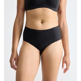 Sloggi Damen Sloggi High-Waist-Slip &raquo;ZERO Feel 2.0&laquo; feine Mikrofaser, atmungsaktiv, mit hoher Taille, ultraleicht schwarz XL