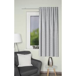 Home Wohnideen Vorhang &raquo;THERMOCHENILLE&laquo; Multifunktionsband 1 Stk. tlg. Thermochenille THERMO Uni grau Polyester 145cm, Multifunktionsband, 135cm