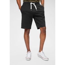 OCEAN SPORTSWEAR Herren Sweatshorts &raquo;Athleisure Sweat Shorts - Relax Fit&laquo; Elastischer Hosenbund mit Kordelzug schwarz XL (56/58), N-Gr