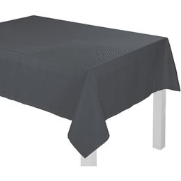 Adam Tischdecke &raquo;Uni Collection&laquo; aus 100% Bio-Baumwolle blau Bio-Baumwolle B/L: 145cm x 220cm, 1 Stk., oval