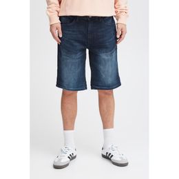 Blend Herren Shorts &raquo;BHTWISTER-denimshorts&laquo; mit Markenlabel, aus Baumwollmischung, Regular Fit, knielange Form blau M, N-Gr