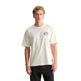 Marc O'Polo Marc O'polo Denim Herren Marc O'Polo DENIM T-Shirt relaxed aus schwerem Bio-Baumwoll-Jersey beige XXL