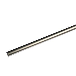 Liedeco Gardinenstange &raquo;Fixma&szlig;&laquo; &Oslash; 16 mm Fixma&szlig; 1-l&auml;ufig im Fixma&szlig; &Oslash; 16 mm silber Metall B/L: 120cm &Oslash; 16mm