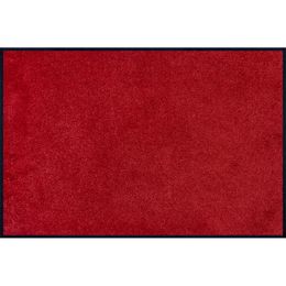 wash+dry by Kleen-Tex Fu&szlig;matte &raquo;Original Uni, Schmutzfangteppich&laquo; rechteckig 9 mm H&ouml;he Schmutzmatte, rutschhemmend, auch als L&auml;ufer erh&auml;ltlich rot 