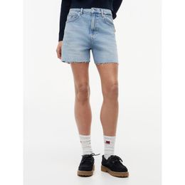 Tommy Jeans Damen Jeansshorts &raquo;MOM SHORT CJ8117&laquo; Baumwollmischung, Stretch, Mom Fit, high waist 33, N-Gr