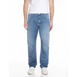 Replay Herren Straight-Jeans &raquo;Aideen&laquo; im 5-Pocket-Stil blau 31, L&auml;nge 32