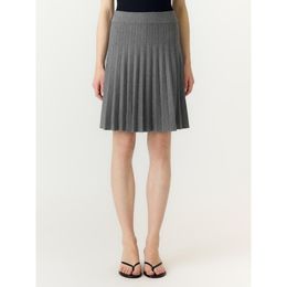 Y.A.S Damen Strickrock &raquo;YASELENA HW PLEATED SKIRT S. NOOS&laquo; Viskosemischung XL