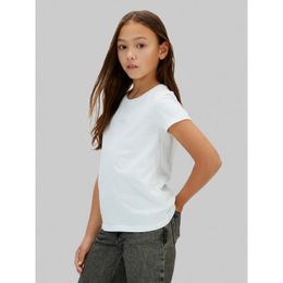 Calvin Klein Jeans M&auml;dchen T-Shirt Regular fit, f&uuml;r Kinder bis 16 Jahre wei&szlig; 14 (164)