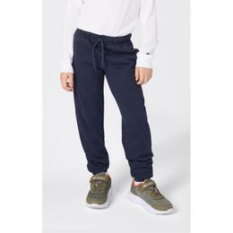 Champion Jungen Jogginghose &raquo;SPORTWEAR JOGGERS Standard Fit&laquo; f&uuml;r Kinder, sportlicher Stil, aus Baumwolle und Polyester blau S (128/134), N-Gr