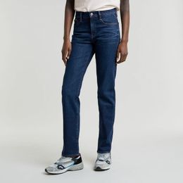 G-Star Raw G-Star Damen G-STAR Straight-Jeans &raquo;Strace Straight Wmn&laquo; im 5-Pocket-Stil blau 26, L&auml;nge 30