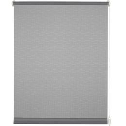 Gardinia Seitenzugrollo &raquo;EASYFIX Rollo Uni&laquo; Lichtschutz ohne Bohren freih&auml;ngend Schraubmontage m&ouml;glich grau Polyester 150cm, 45cm