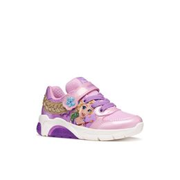 Geox M&auml;dchen Sneaker &raquo;J FADINLIGHT GIRL DISNEY PRINCESS RAPUNZEL&laquo; Halbschuh mit Blinkfunktion, Gr&ouml;&szlig;enschablone zum Download 27