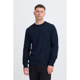 Blend Herren Strickpullover &raquo;BHBRANKO CREW KNIT&laquo; Wollmischung, regular fit blau M