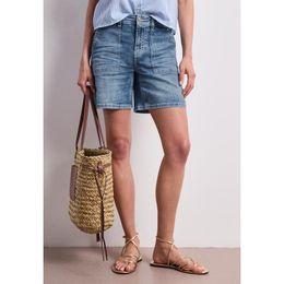 Street One Damen Street One Shorts Sommer-Jeans-Shorts mit Stretch blau 27, N-Gr