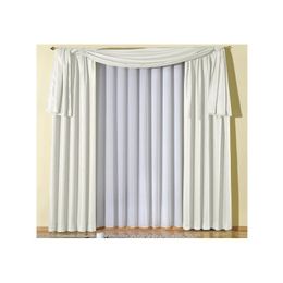 WIRTH Vorhang &raquo;Janine&laquo; Kr&auml;uselband 1 Stk. tlg. beige Jacquard, Polyester 175cm, Kr&auml;uselband, 135cm