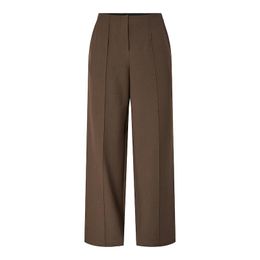 Y.A.S Damen Anzughose &raquo;YASREEMAJ HW PANT NOOS&laquo; Regular Fit, Materialmix mit Stretch braun 38, N-Gr