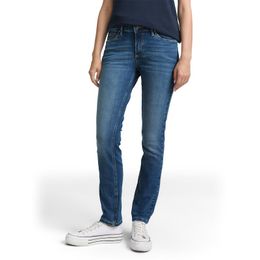 Tom Tailor Damen Tom Tailor Slim-fit-Jeans im Five-Pocket Style blau 34, L&auml;nge 32