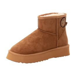 O`Neill O'neill Damen O'Neill Schlupfboots &raquo;BESIANA PLATFORM WOMEN MID&laquo; Winterboots, Snowboots, Winterschuhe braun 38