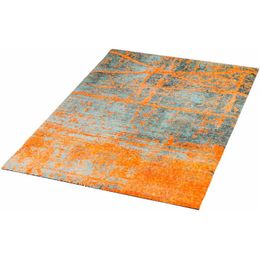 wash+dry by Kleen-Tex L&auml;ufer &raquo;Rustic&laquo; rechteckig 9 mm H&ouml;he Teppich, Schmutzfangl&auml;ufer, modernes Design, rutschhemmend, waschbar grau Kunstfaser B : 