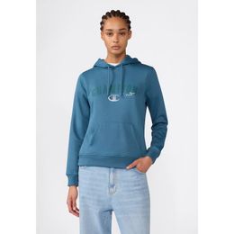 Champion Damen Kapuzensweatshirt &raquo;SPORTWEAR HOODIE Slim Fit&laquo;, mit sportlicher Optik, k&ouml;rpernahe Slim-Fit-Passform, moderner Schnitt blau XL