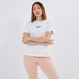 Ellesse Damen T-Shirt &raquo;SVETTA T-SHIRT&laquo; Kurzarm, mit Rundhalsausschnitt, aus Baumwolle wei&szlig; 36