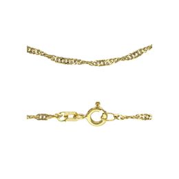 Firetti Herren Collierkettchen &raquo;Schmuck Geschenk Gold 333 od 585 Singapurkettengl. in mehreren Breiten&laquo; Made in Germany gold 45, Gelbgold 585, B: 
