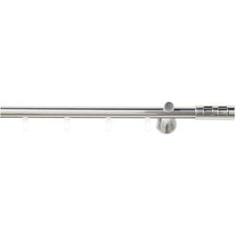 GOOD LIFE Innenlaufschiene &raquo;Cartucho&laquo; &Oslash; 20 mm 1 l&auml;ufig-l&auml;ufig Fixma&szlig; silber Aluminium, Metall B/L: 480cm &Oslash; 20mm, 1 l&auml;ufig