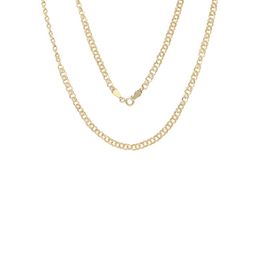 Firetti Damen Goldkette &raquo;Schmuck Geschenk Gold 375 Halsschmuck Halskette Goldkette Garibaldi&laquo; gold 50, Gelbgold 375, B: 3,3mm