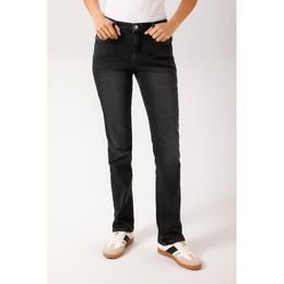 Aniston Casual Damen Aniston CASUAL 5-Pocket-Jeans in dezenter Bootcut-Form - NEUE KOLLEKTION 38, N-Gr