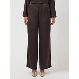 Y.A.S Damen Anzughose &raquo;YASPELLA HW WIDE PANTS S. NOOS&laquo; mit Stretch, gl&auml;nzend XL, N-Gr