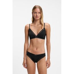 Hugo Underwear Damen HUGO Underwear Triangel-BH &raquo;Unique&laquo; mit Spitze schwarz M, N-Gr