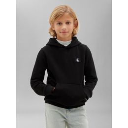 Calvin Klein Jeans Jungen Kapuzensweatshirt &raquo;TERRY CK WOVEN LABEL HOODIE&laquo;, Regular fit mit Kapuze 4 (104)