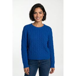 V&eacute;ro Moda Vero Moda Damen Strickpullover &raquo;VMARIES LS O-NECK CABLE PULLOVER BF&laquo; mit Zopfstrickmuster L