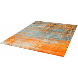 wash+dry by Kleen-Tex L&auml;ufer &raquo;Rustic&laquo; rechteckig 9 mm H&ouml;he Teppich, Schmutzfangl&auml;ufer, modernes Design, rutschhemmend, waschbar grau Kunstfaser B : 