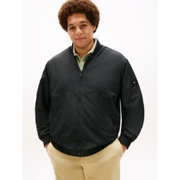 Tommy Hilfiger Big & Tall Tommy Hilfiger Big & Tall Herren Bomberjacke &raquo;BRANDED BOMBER&laquo; ohne Kapuze Regular fit f&uuml;r gro&szlig;e Gr&ouml;&szlig;en schwarz 4XL