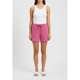 BOSS Damen BOSS Shorts &raquo;Ottoman&laquo; mit Ottoman-Struktur und Logo-Kordel lila XXL, N-Gr