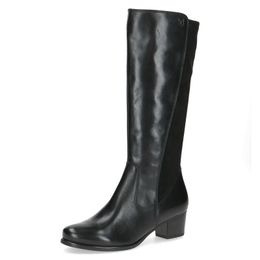 Caprice Damen Stiefel , Blockabsatz, Langschaftstiefel in klassischer Eleganz 37,5, Normalschaft